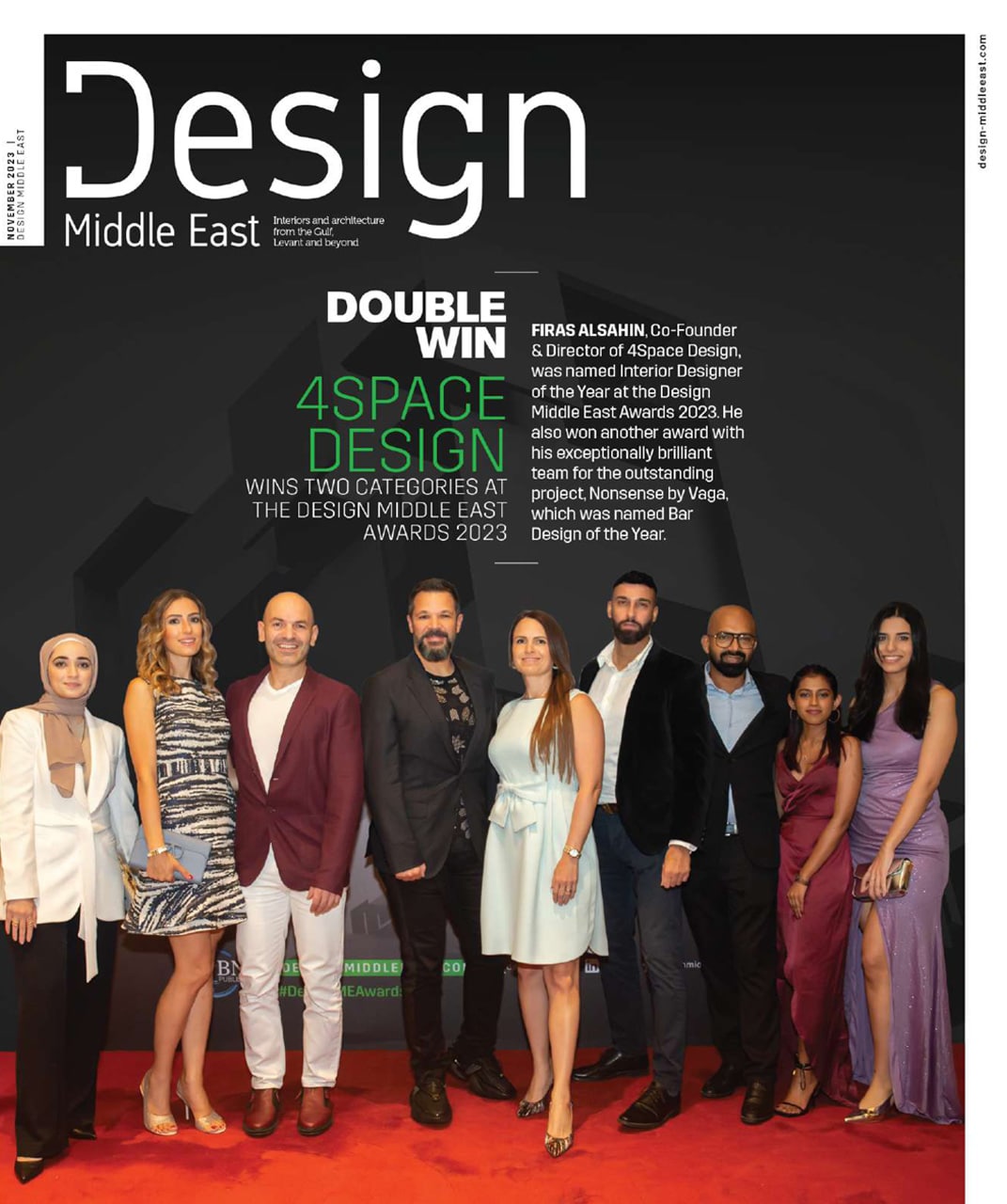 Concept Cover Featuring 4Space Design - Design Middle East