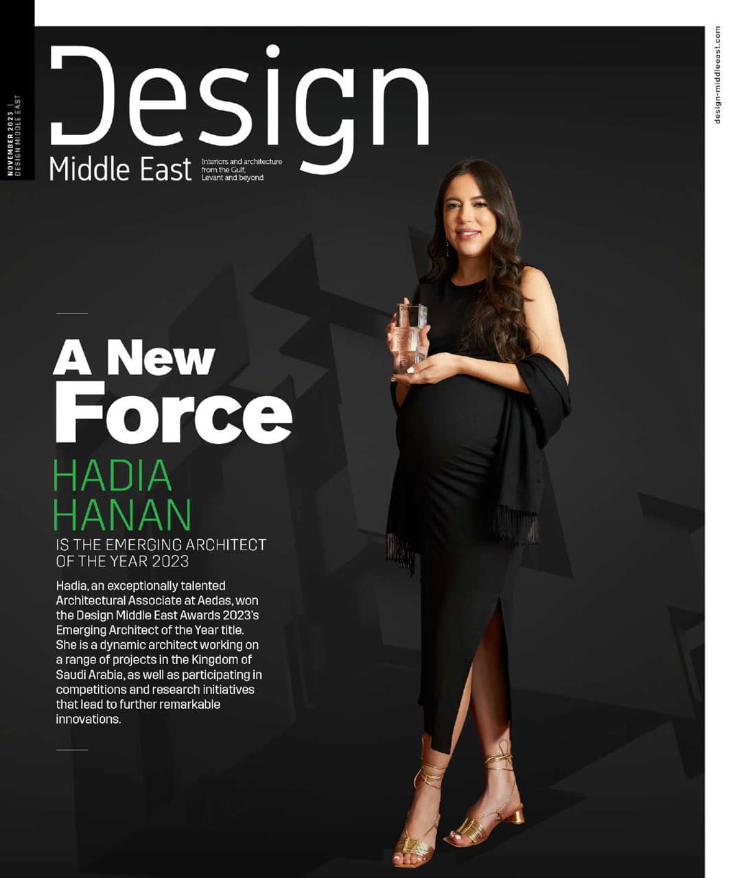 Concept Cover Featuring Hadia Hanan, Aedas - Design Middle East