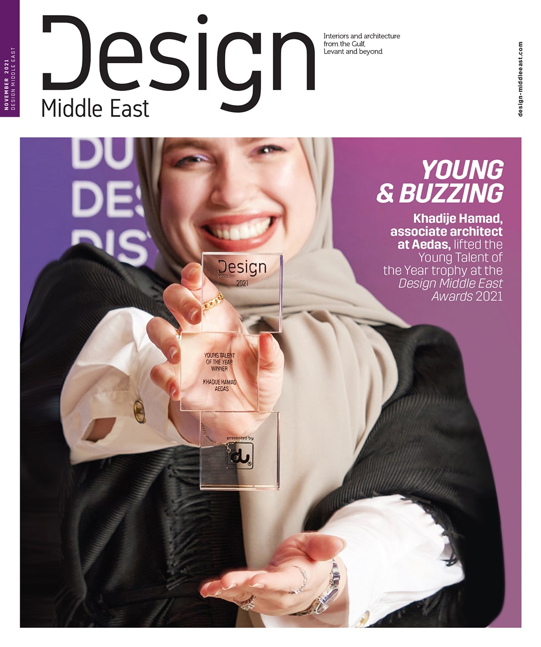 Concept Cover Featuring Khadije Hamad, Aedas - Design Middle East