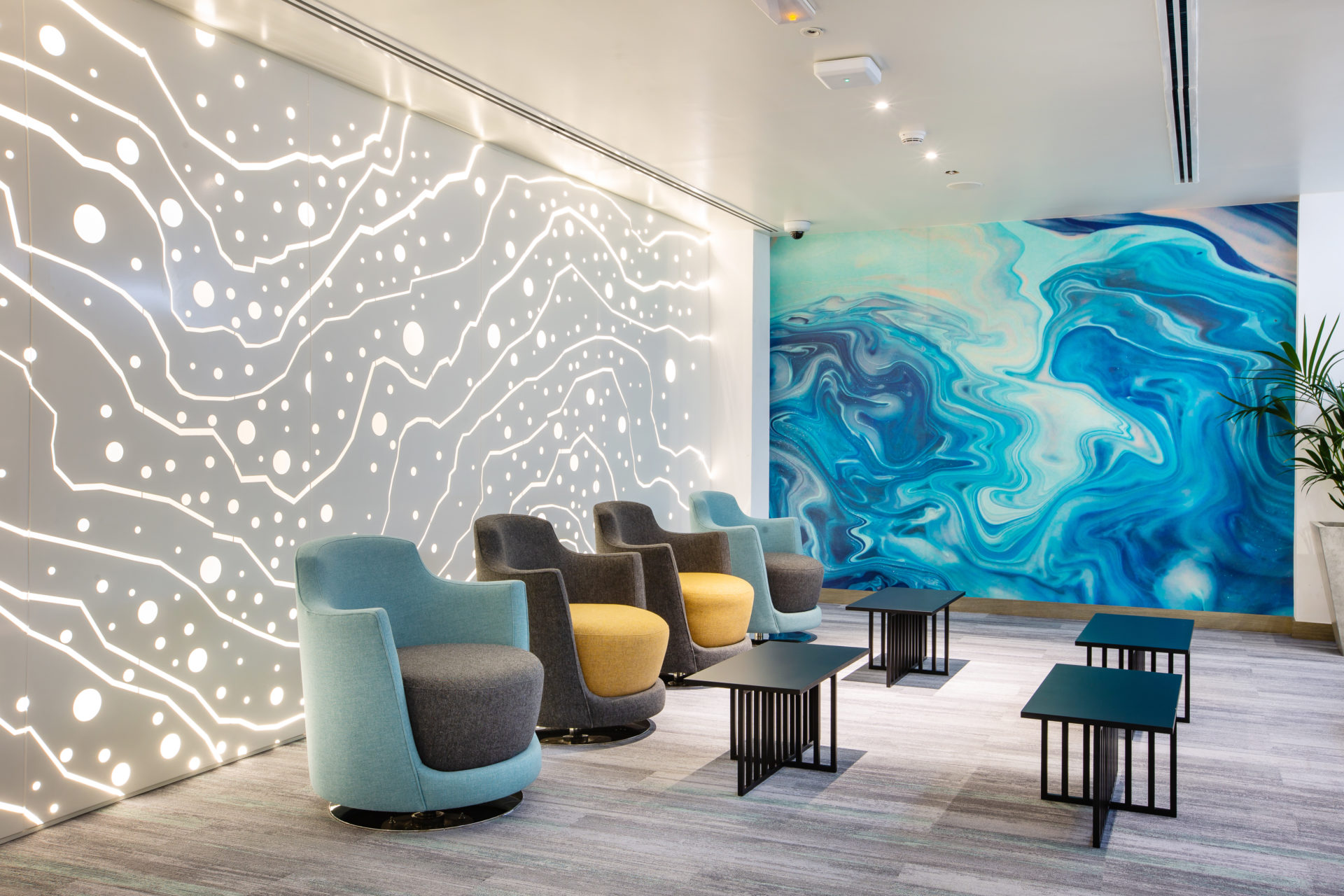 IRD Design's DEWA auditorium project is inspired by the ripple effect ...