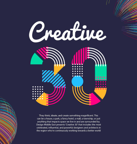 CREATIVE 30 - Design Middle East