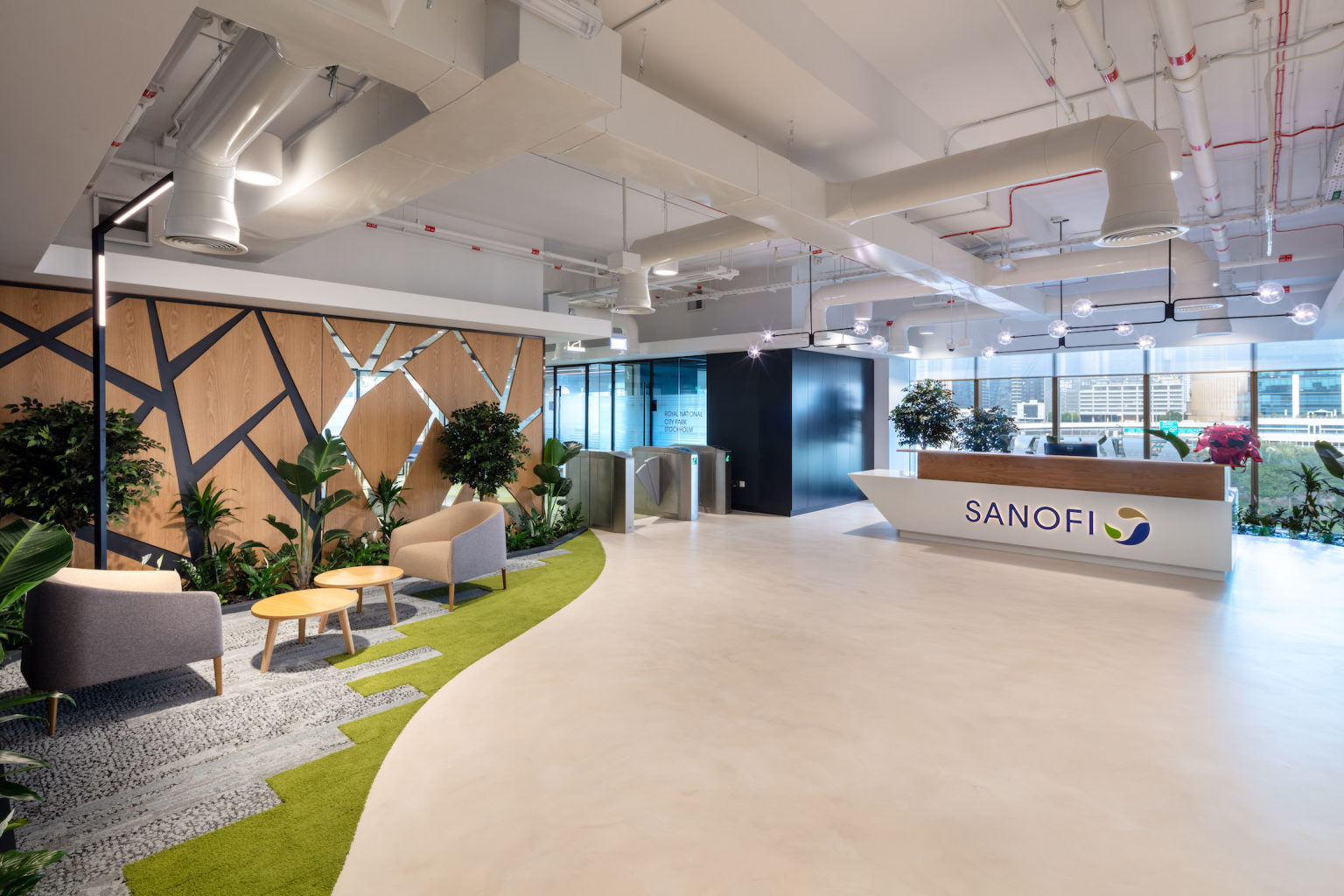 Summertown Interiors delivers another sustainable project—Sanofi HQ in ...