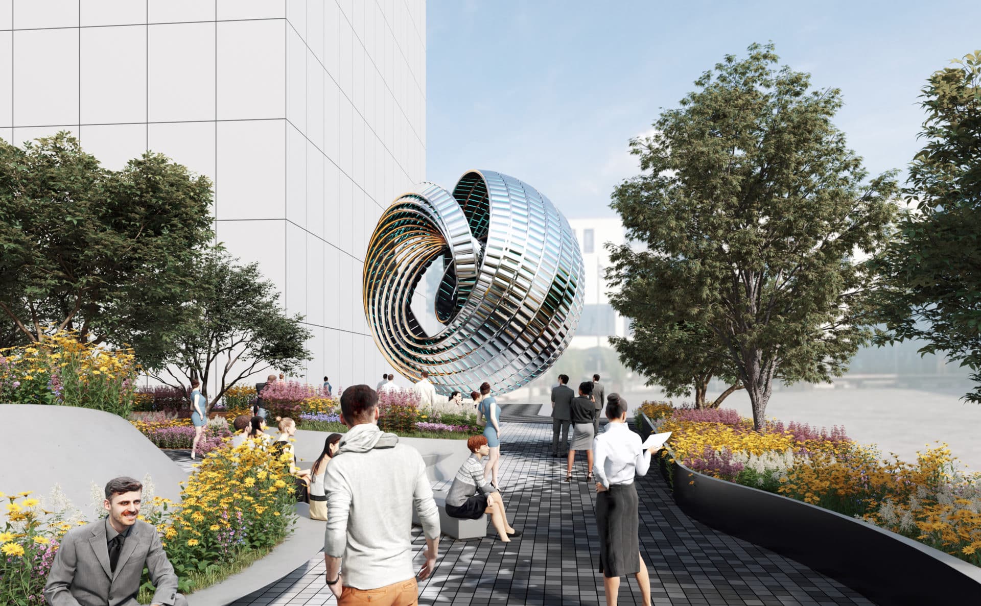 Check out the sculpture by Mask Architects for an ambitious project in ...