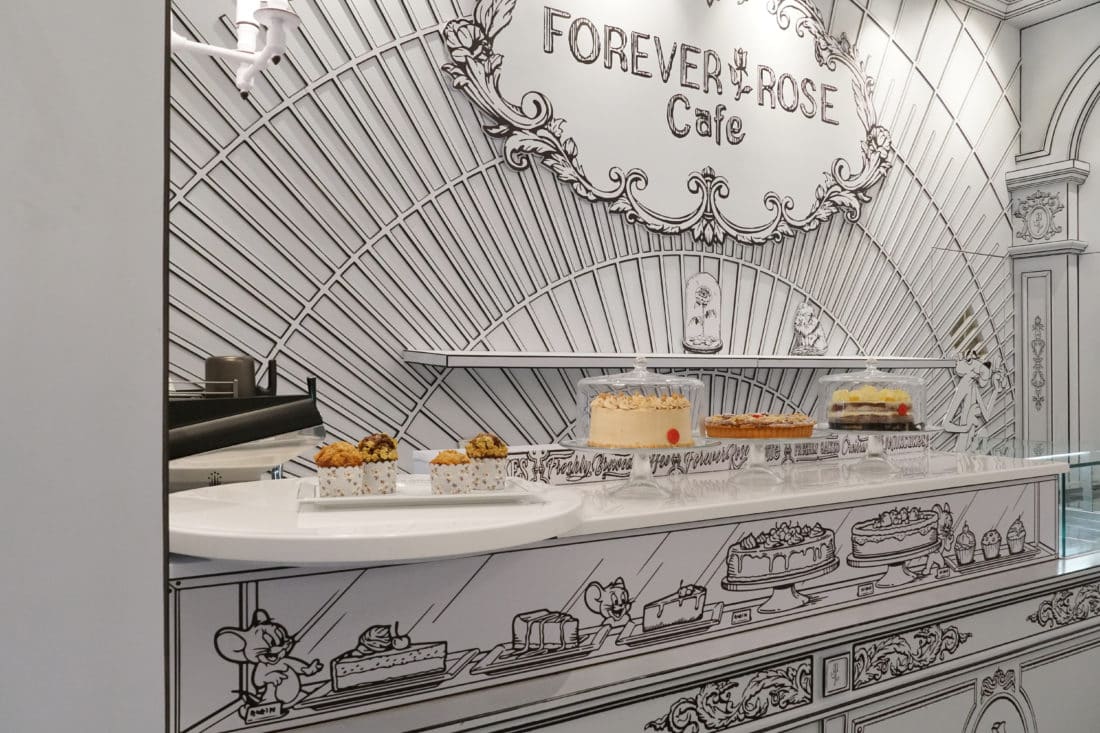 With 3D theme and fairytale crush, Forever Rose Cafe opens at Boxpark ...