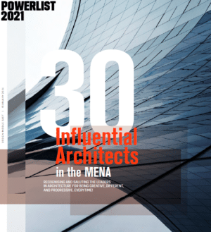 Powerlist: 30 Influential Architects in the MENA - Design Middle East