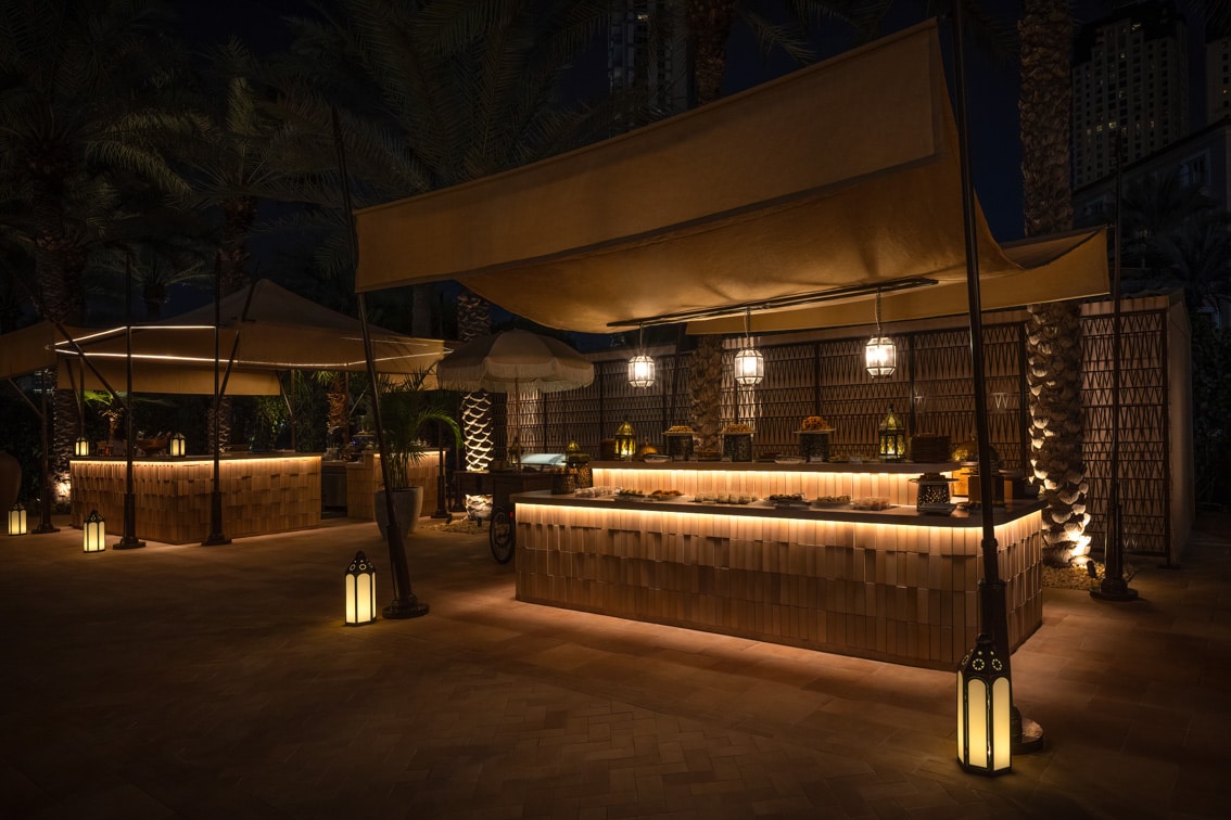 DZ Design unveils new looks for the outdoor night restaurant Amaseena ...