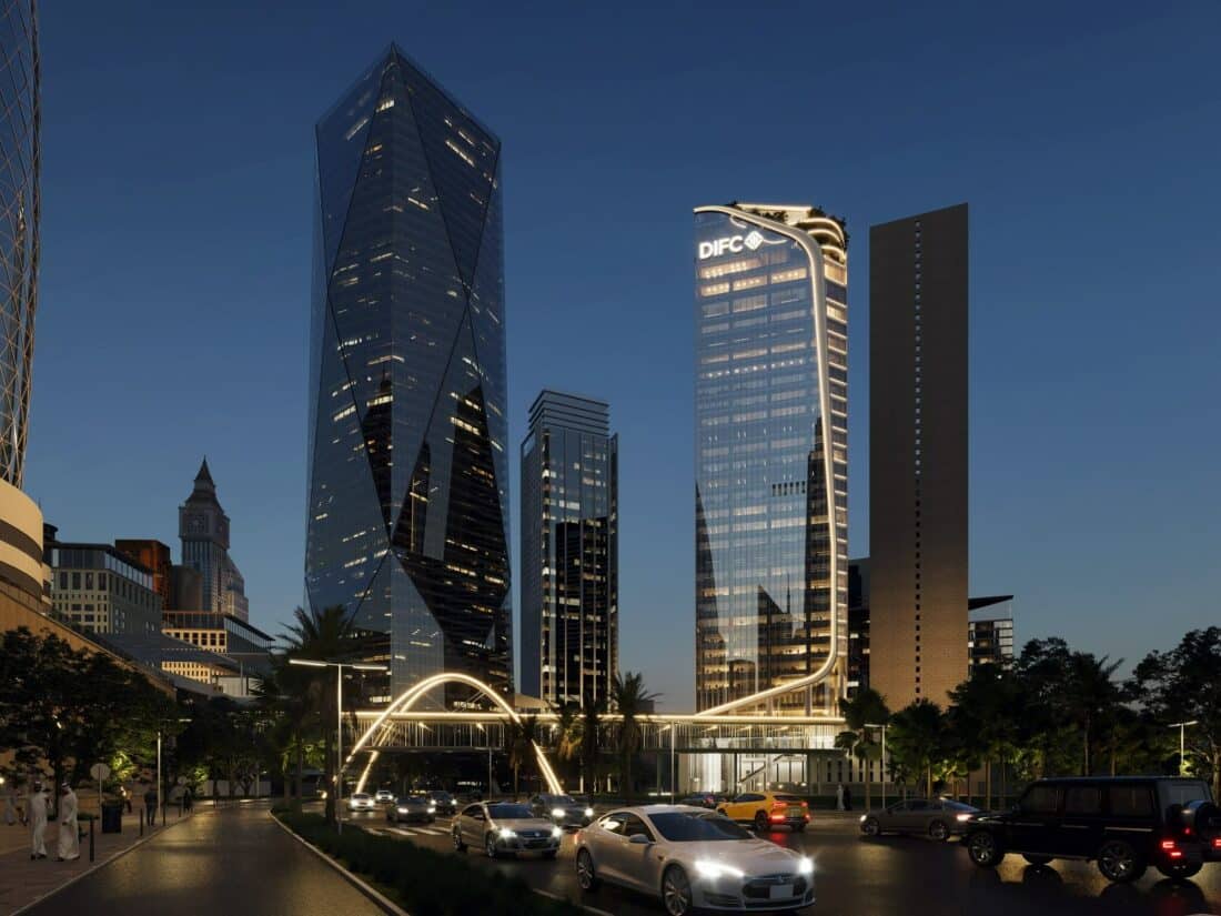 Aedas Announces Immersive Tower by DIFC - Design Middle East